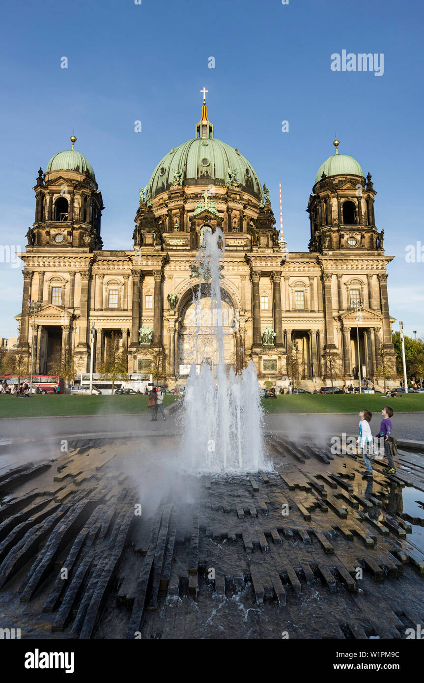 Fountain in front of Dome, Berlin, Germany Stock Photo - Alamy
