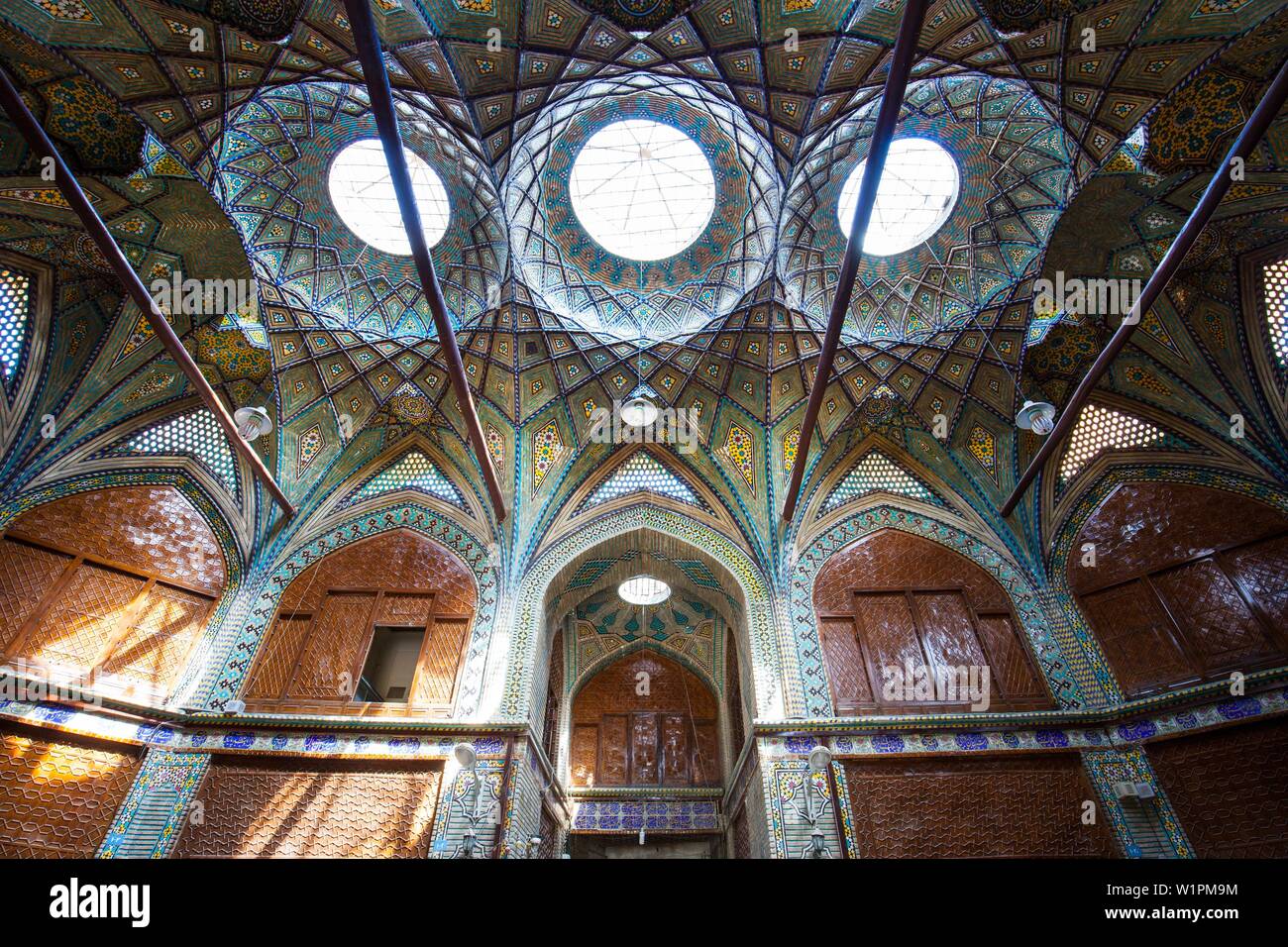 Dome of Bazaar of Esfahan, Iran, Asia Stock Photo - Alamy
