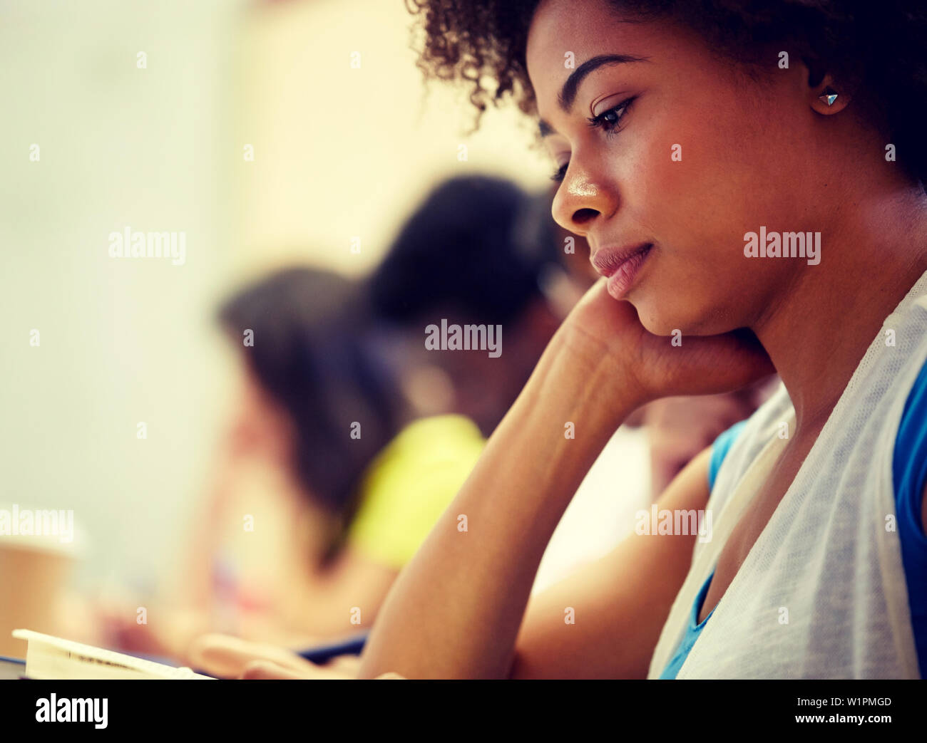 African american student lecture hall hi-res stock photography and ...
