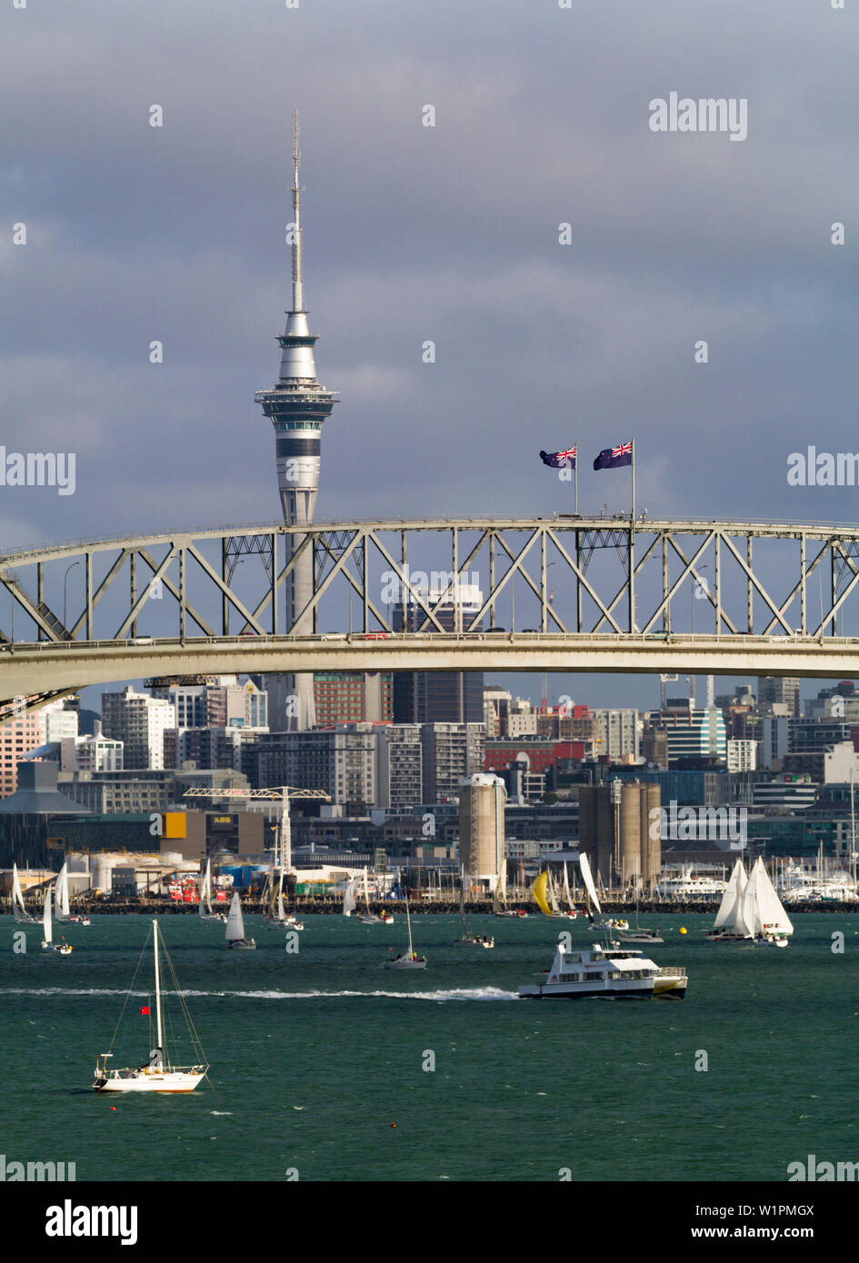 Birkenhead, Auckland, North Island, New Zealand, Oceania Stock Photo ...