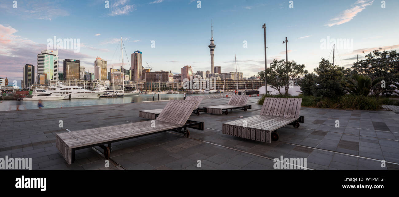 Wynyard Quarter, Auckland, North Island, New Zealand, Oceania Stock ...