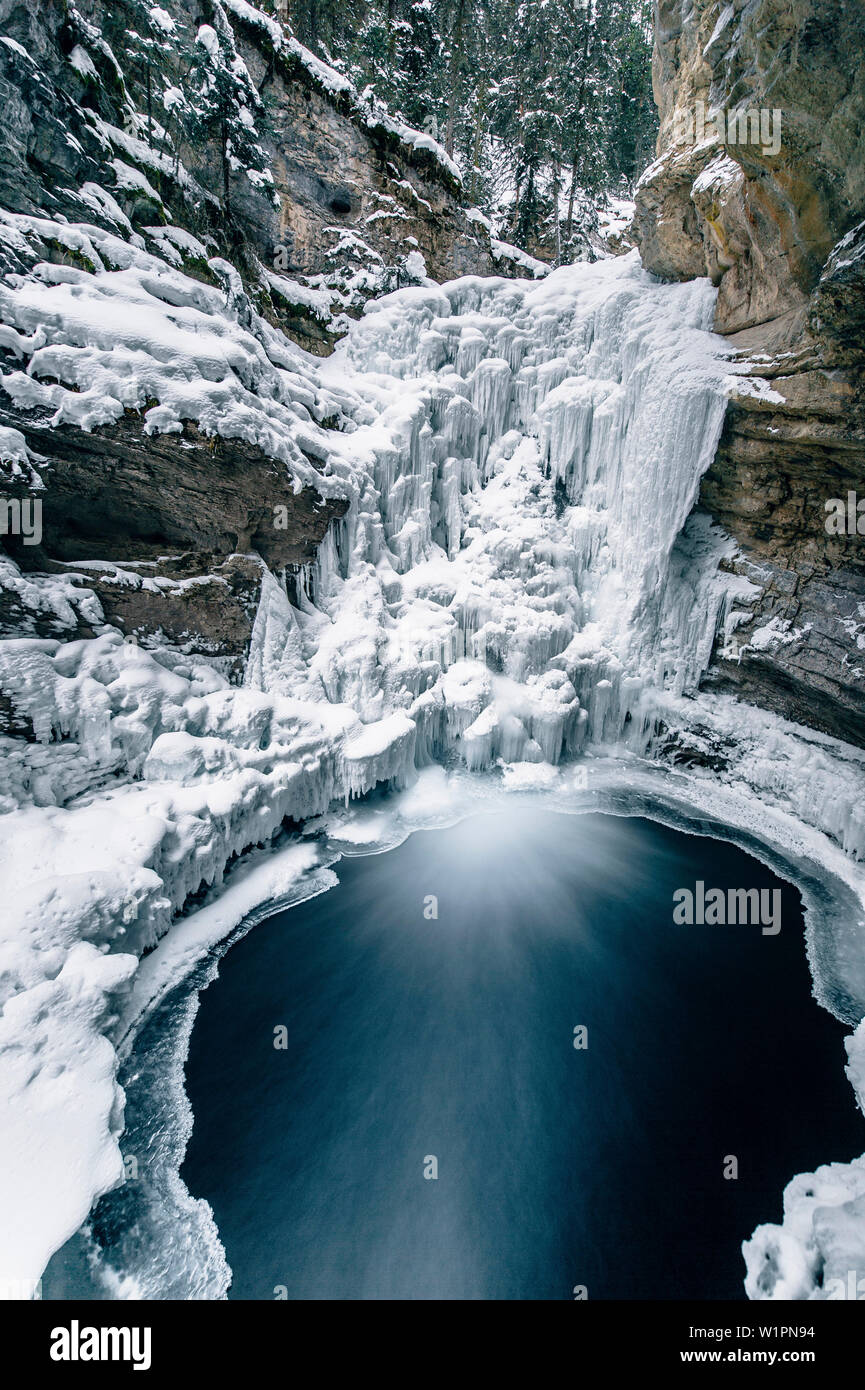 Johnston Canyon, castle junction, Banff Town, Bow Valley, Banff ...
