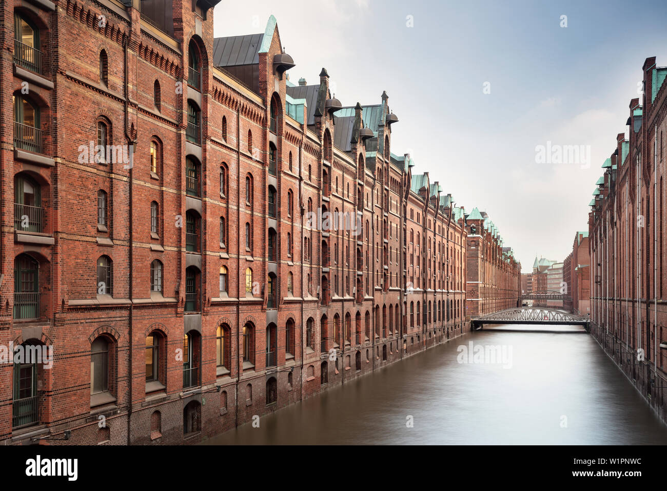 UNESCO World Heritage Speicherstadt - warehouse dock, Hamburg, Germany ...