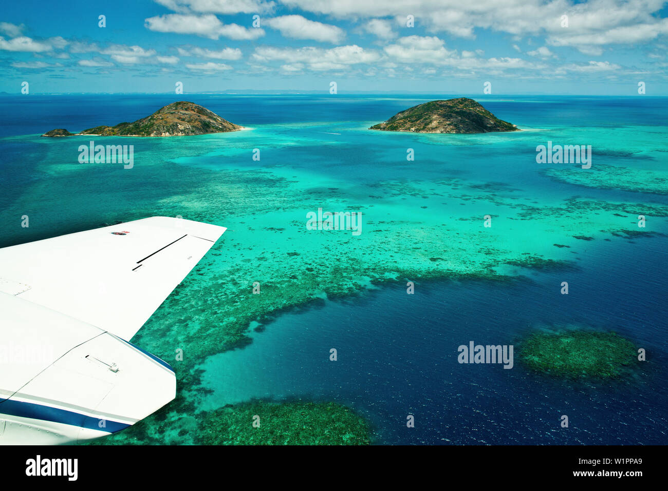 The Blue Lagoon in the Lizard Island group Stock Photo - Alamy