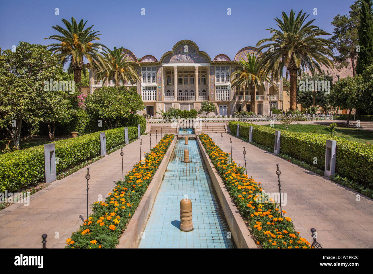 Persian garden Eram, Shiraz, Iran, Asia Stock Photo - Alamy