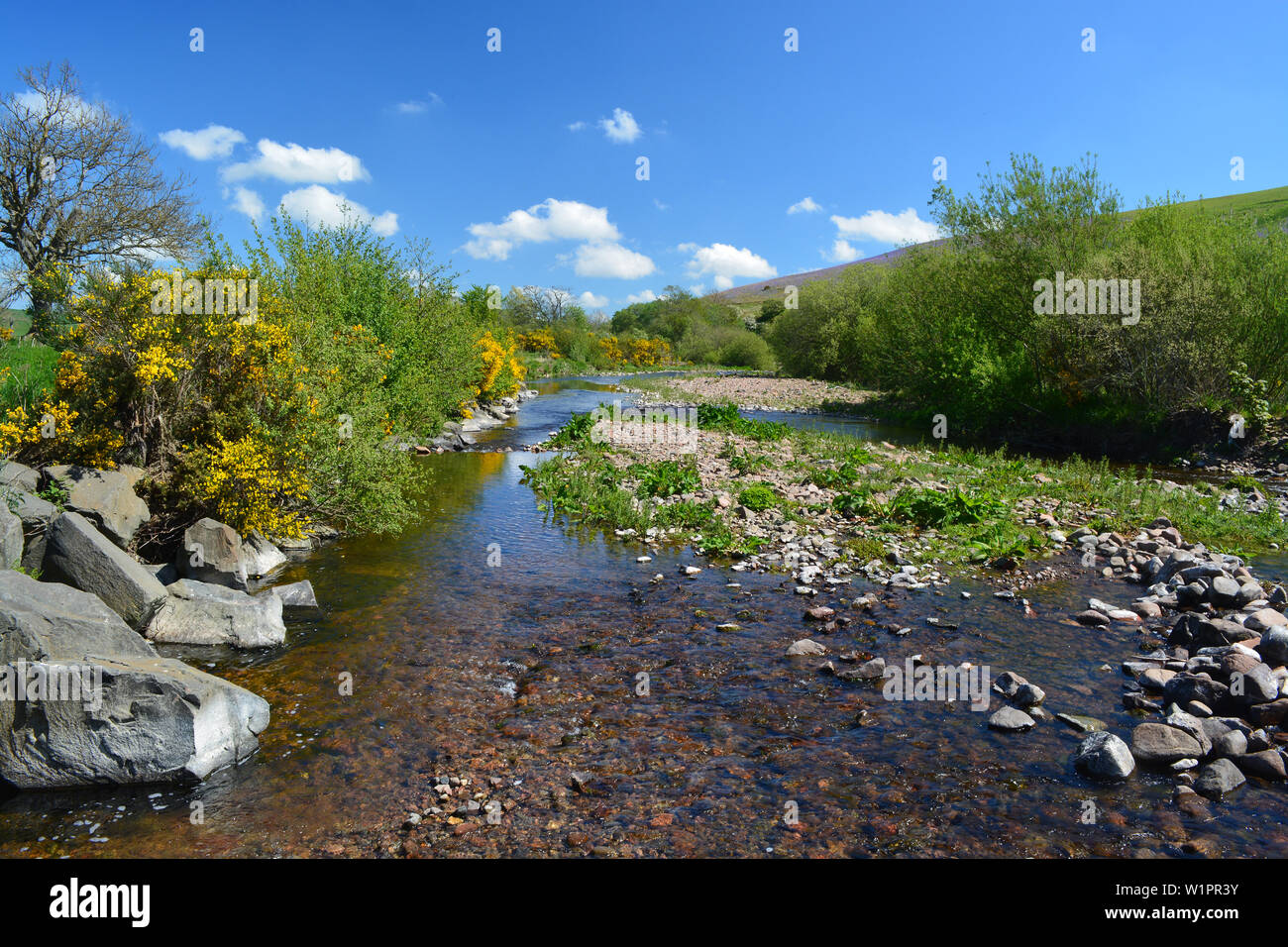 River Breamish, Ingram Valley, Northumberland Stock Photo - Alamy