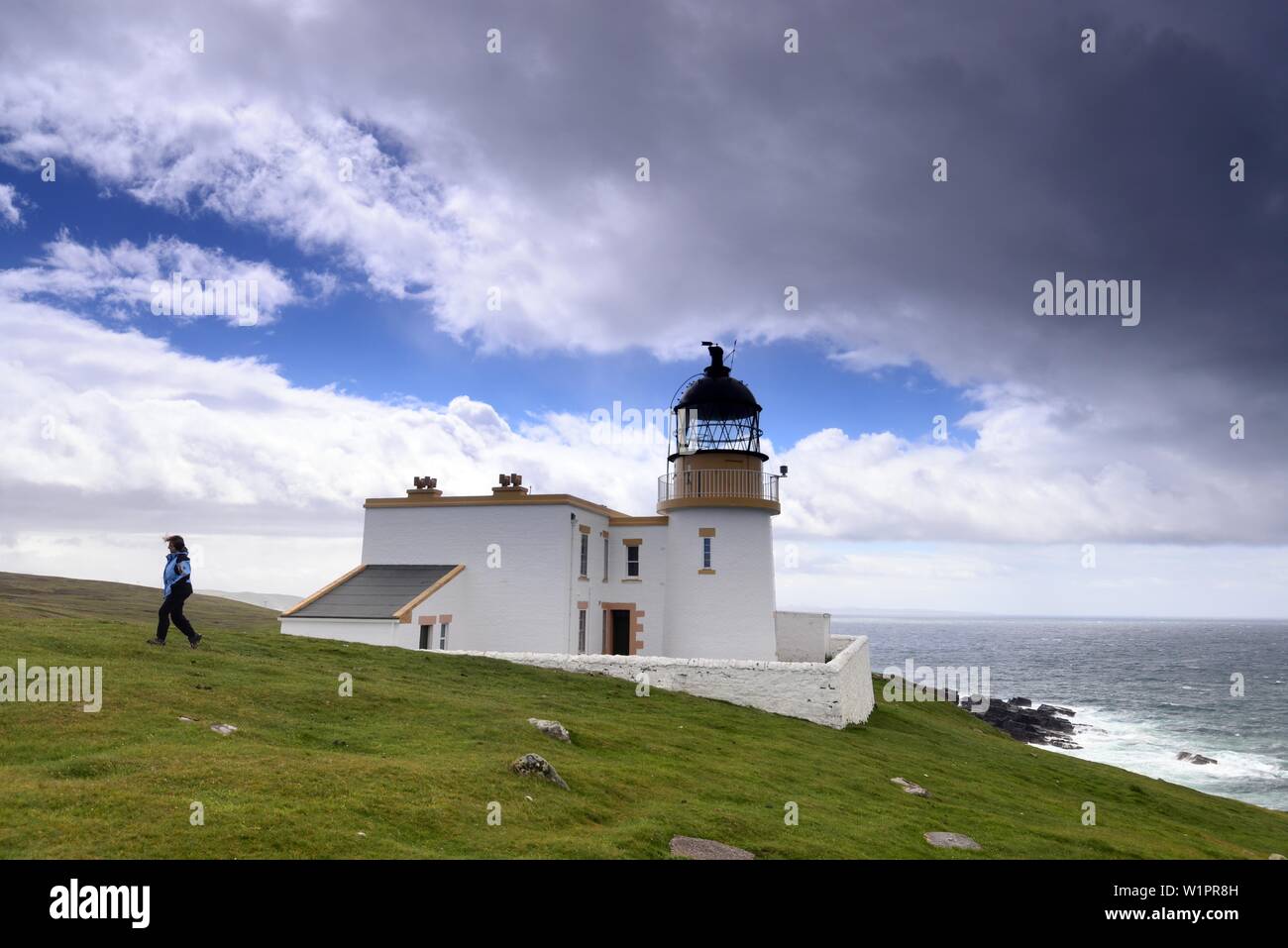 'Stoer Head near Lochinver at the coast ''The Minch'', Northwest ...