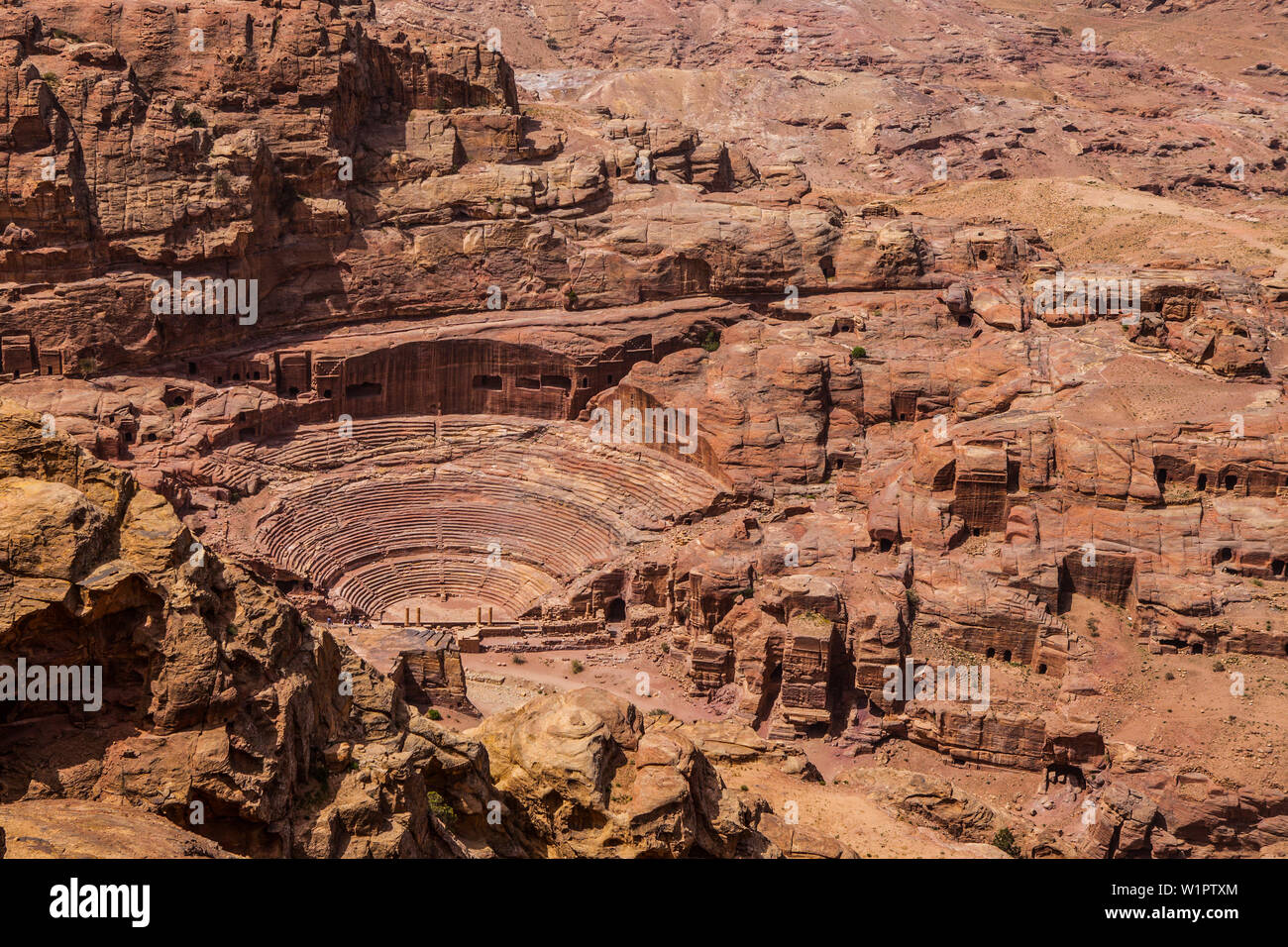 Archaeological city Petra in Jordan, Asia Stock Photo - Alamy