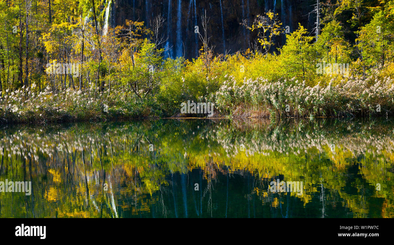 Plitvice lakes National Park, Lika region, Croatia, Europe Stock Photo ...