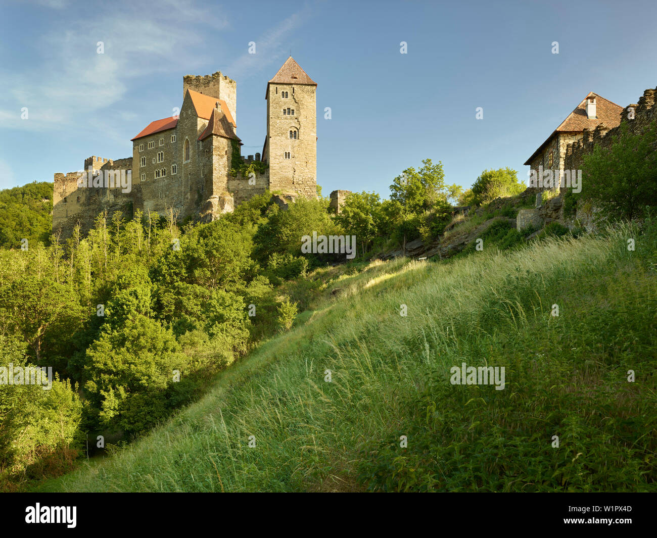 View of hardegg castle hi-res stock photography and images - Alamy