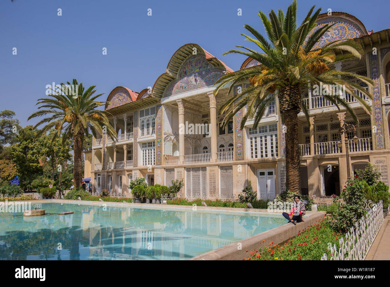 Persian garden Eram, Shiraz, Iran, Asia Stock Photo - Alamy