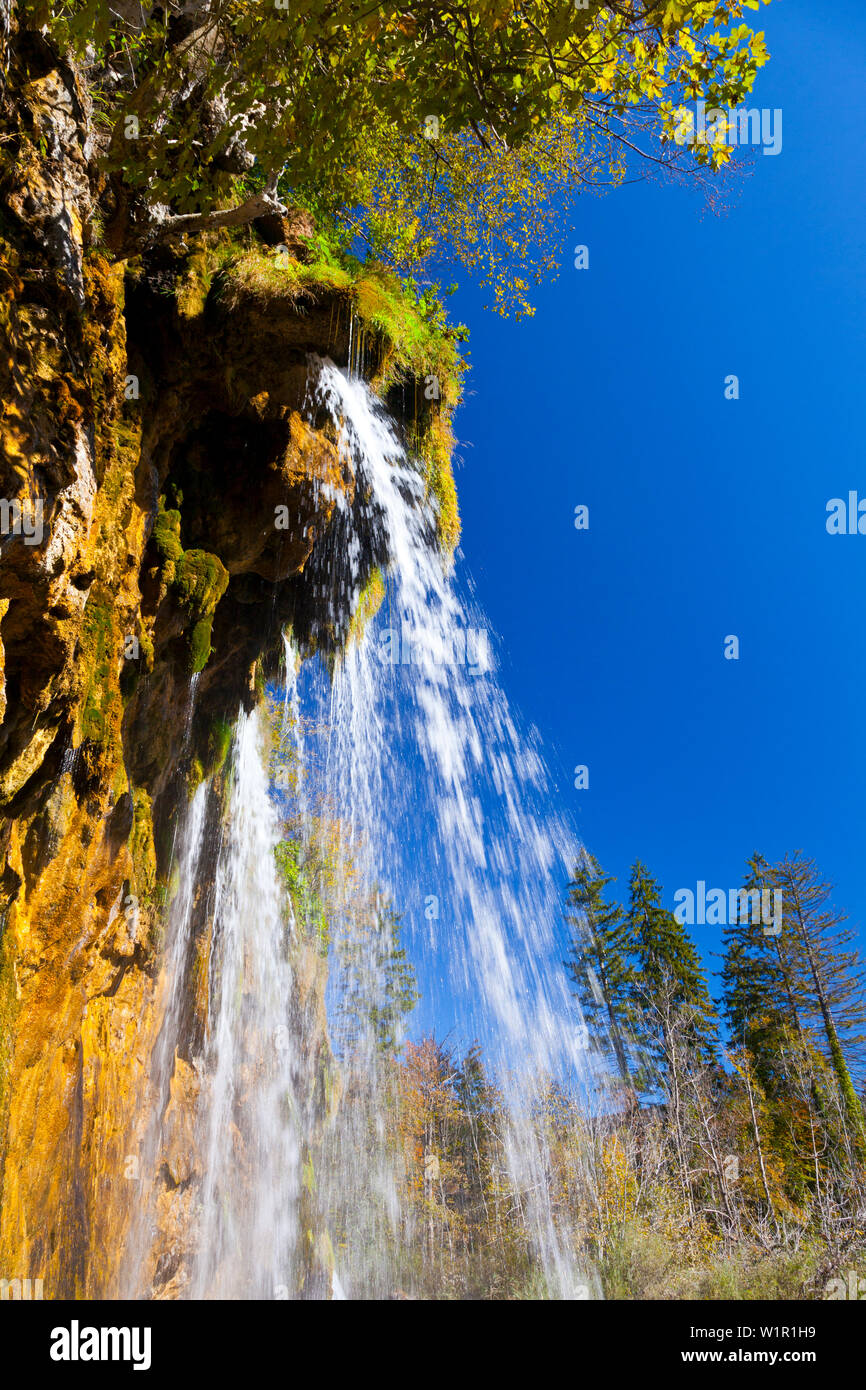 Plitvice lakes National Park, Lika region, Croatia, Europe Stock Photo ...