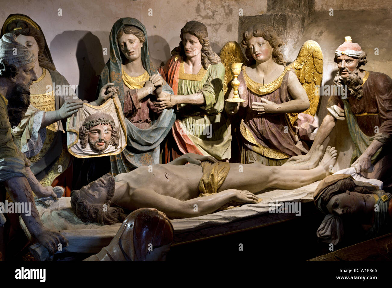 St-Thégonnec church bone house, Bretagne, France Stock Photo - Alamy