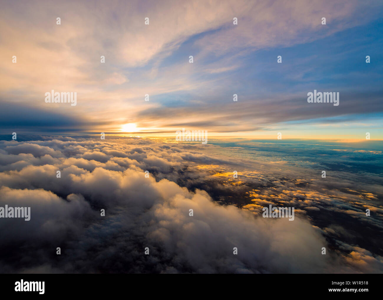 Two layers of cloud hi-res stock photography and images - Alamy