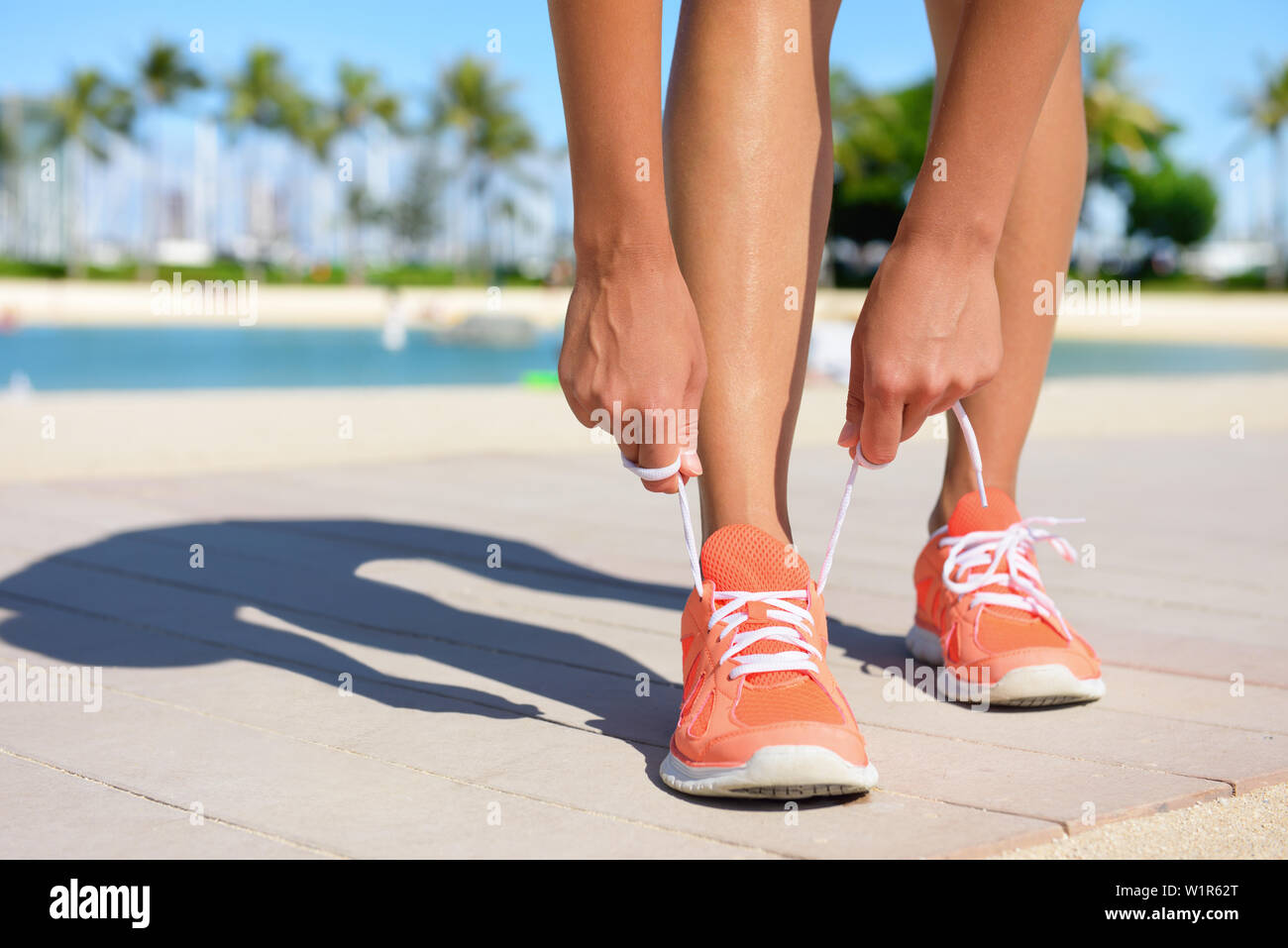 Running jogging shoes hi-res stock photography and images - Alamy