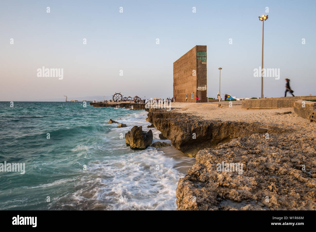 Coast of Kish island, Iran, Asia Stock Photo - Alamy