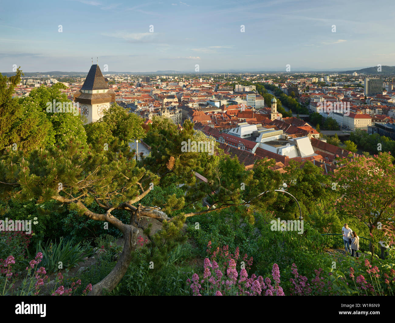 The graz clock tower hi-res stock photography and images - Alamy