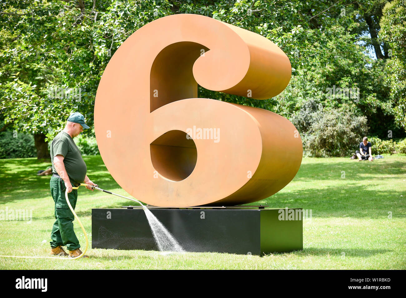 London, UK. 3 July 2019. "ONE Through ZERO", 1980-2002, by Robert ...