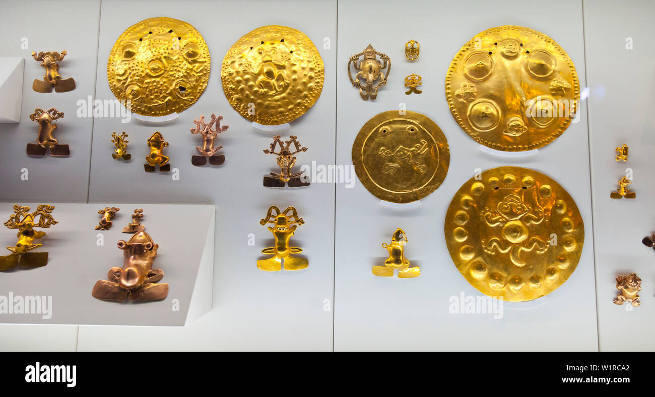 Pre-Columbian Gold Museum, San Jose, Costa Rica, Central America ...