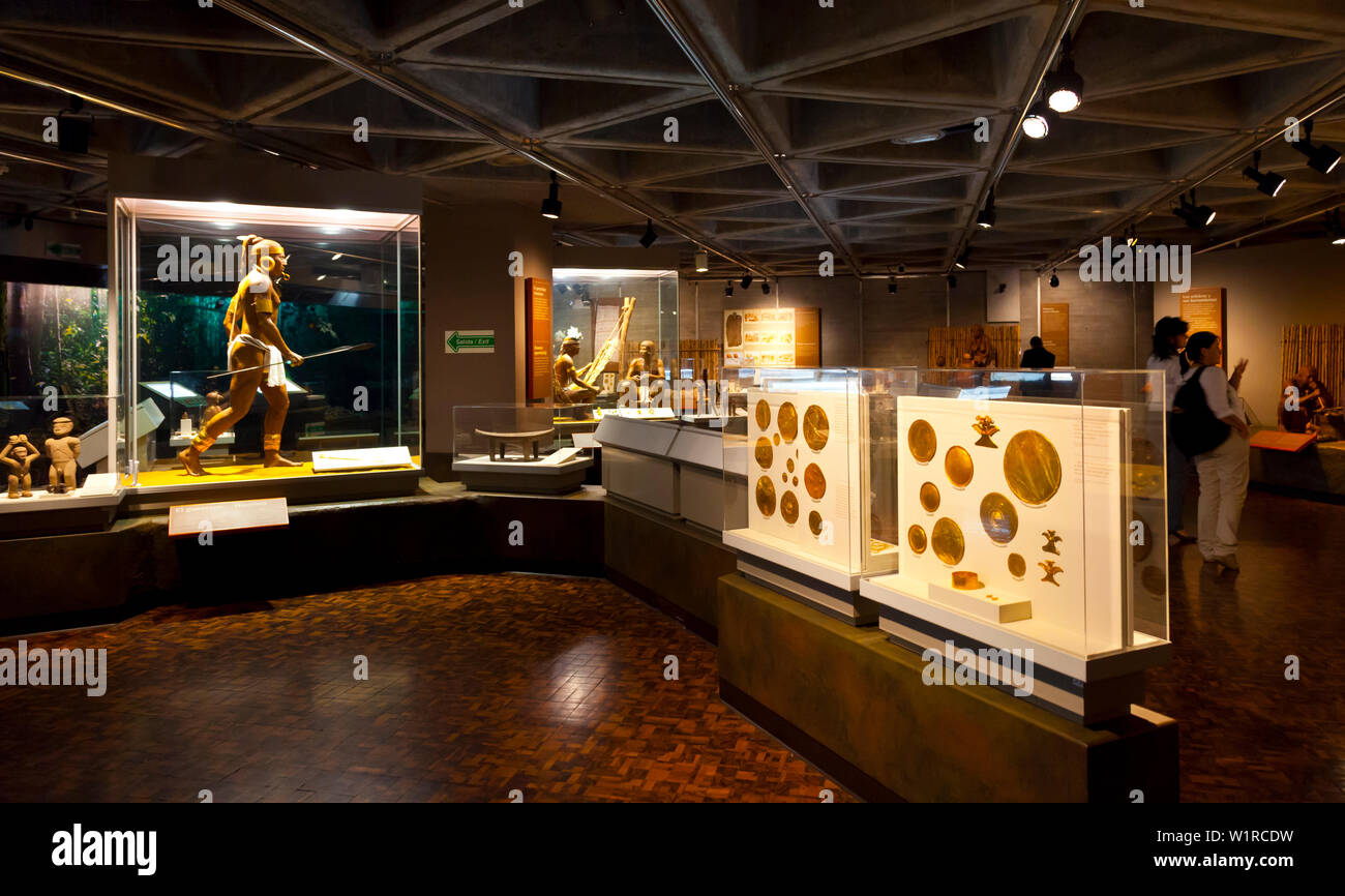 Pre-Columbian Gold Museum, San Jose, Costa Rica, Central America ...