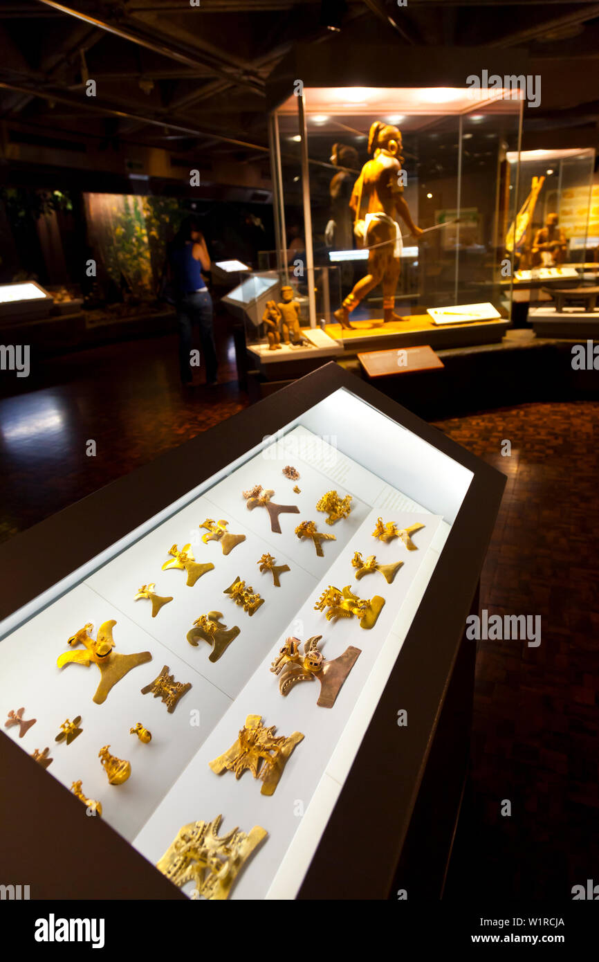 Pre-Columbian Gold Museum, San Jose, Costa Rica, Central America ...
