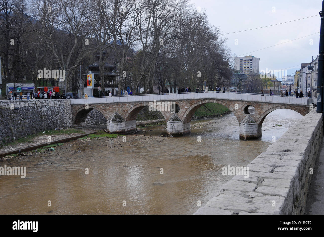 Latin Bridge, Princip Bridge, Sarajevo, Bosnia and Herzegovina, Bosna i ...