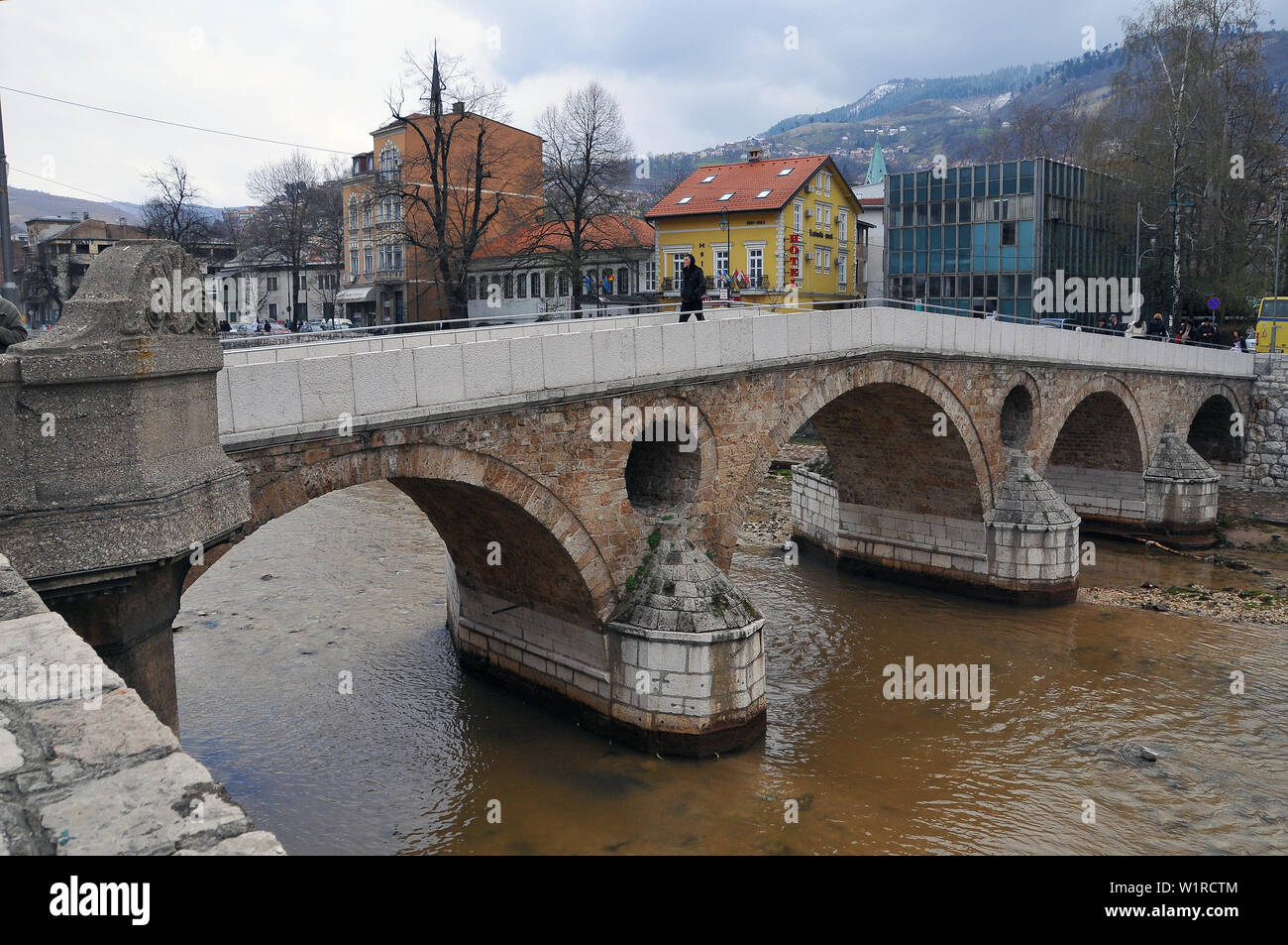 Latin Bridge, Princip Bridge, Sarajevo, Bosnia and Herzegovina, Bosna i ...