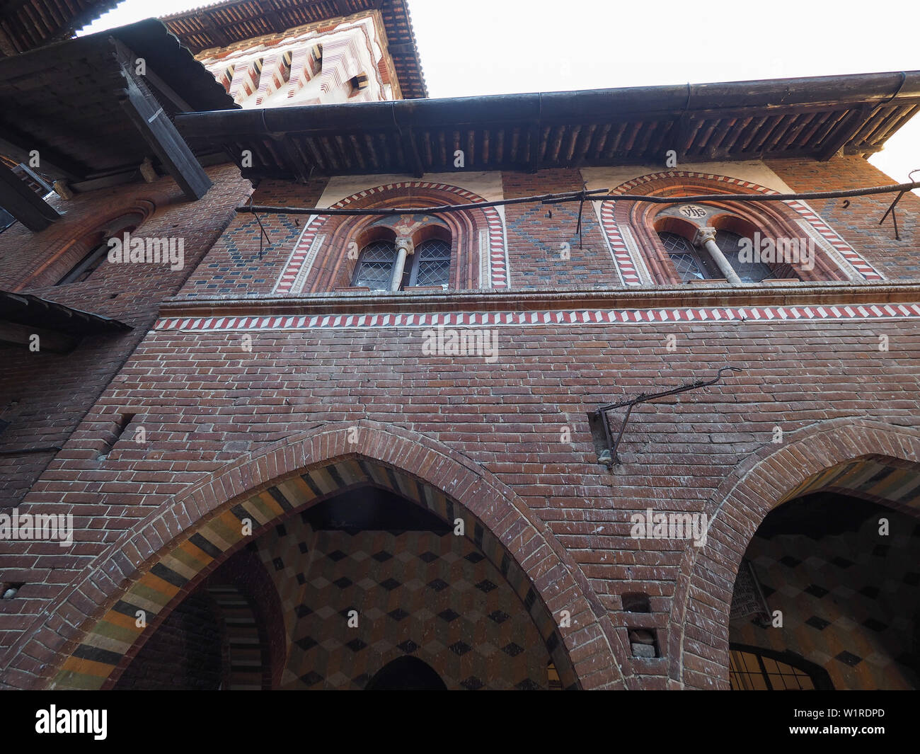 TURIN, ITALY - CIRCA JUNE 2019: Castello Medievale (meaning Medieval ...