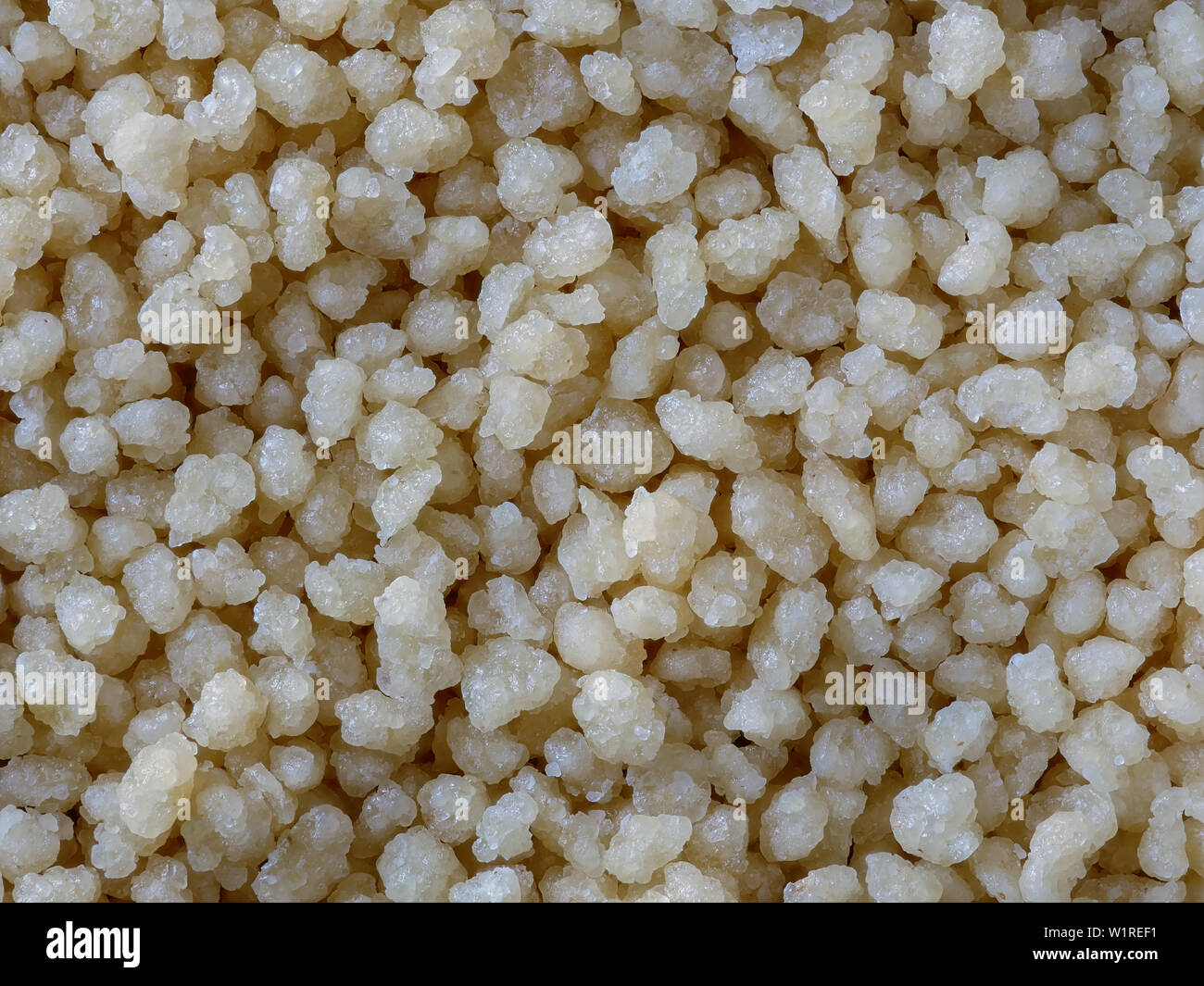 Macro Close-up of Couscous, Small Steamed Balls, Traditional North ...