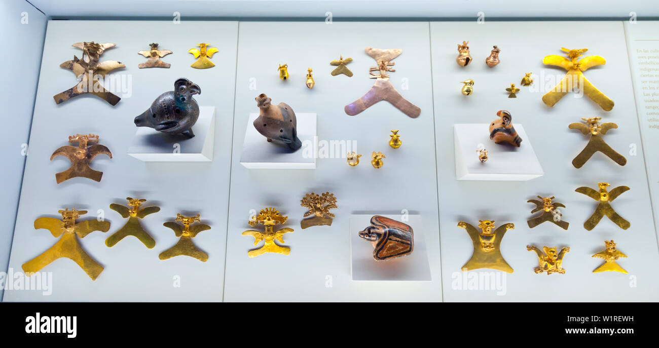 Pre-Columbian Gold Museum, San Jose, Costa Rica, Central America ...