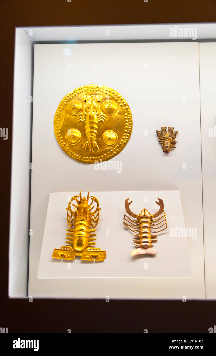 Pre-Columbian Gold Museum, San Jose, Costa Rica, Central America ...