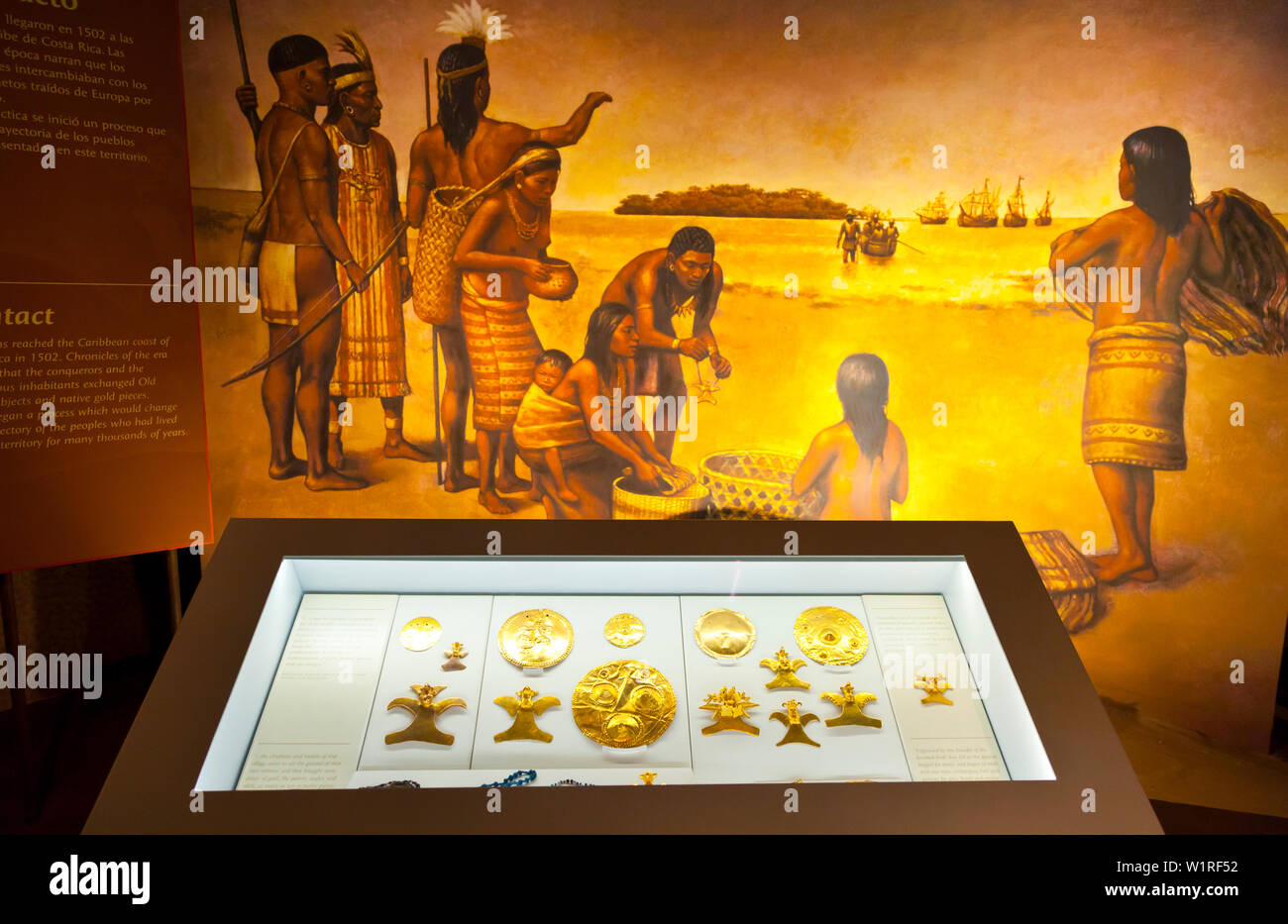 Pre-Columbian Gold Museum, San Jose, Costa Rica, Central America ...