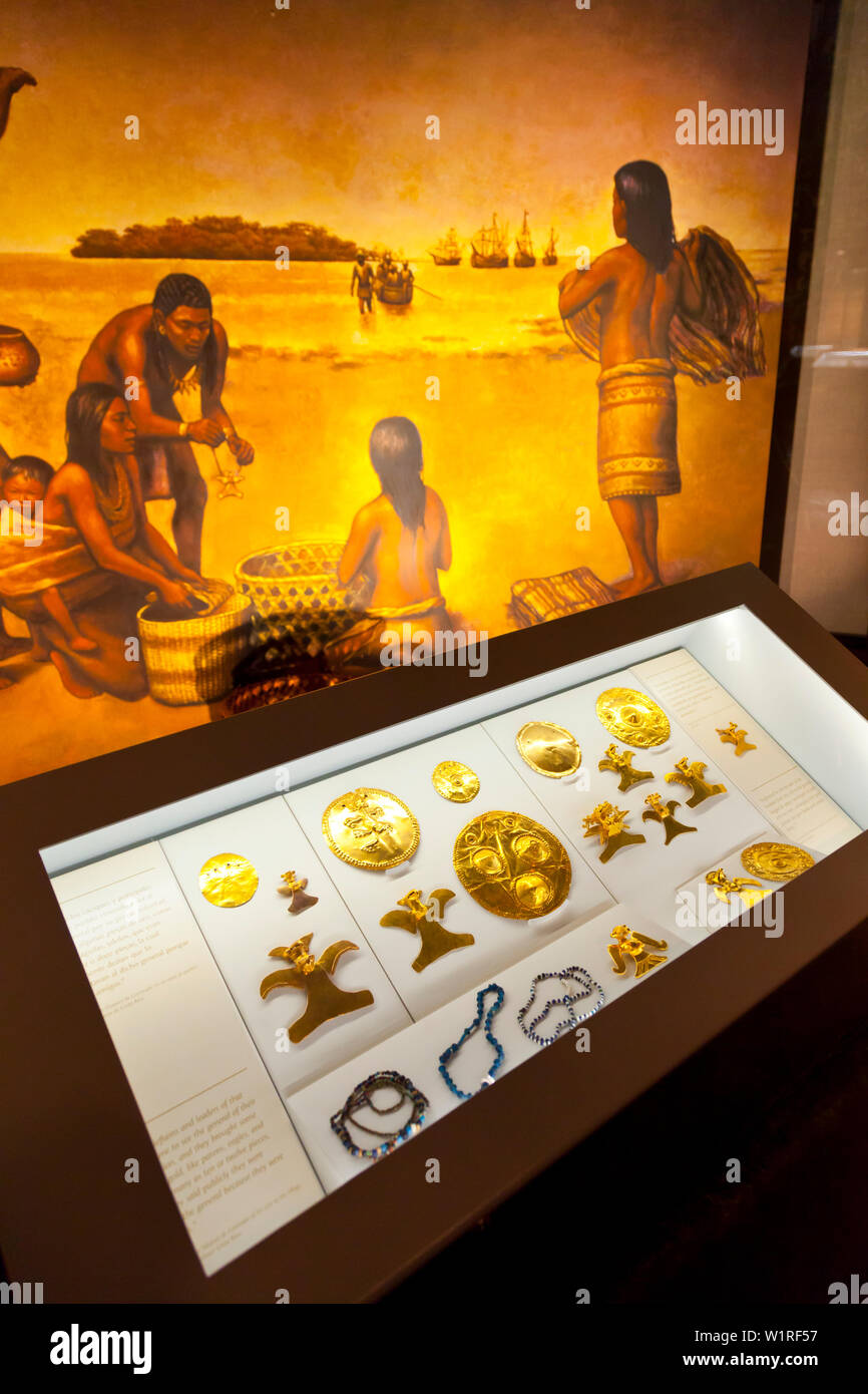 Pre-Columbian Gold Museum, San Jose, Costa Rica, Central America ...
