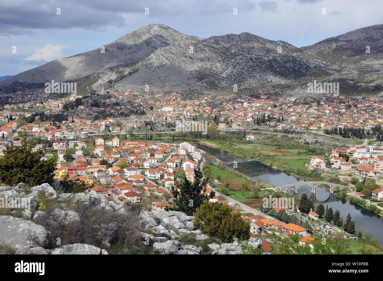 View of Trebinje, Bosnia and Herzegovina, Bosna i Hercegovina Stock ...