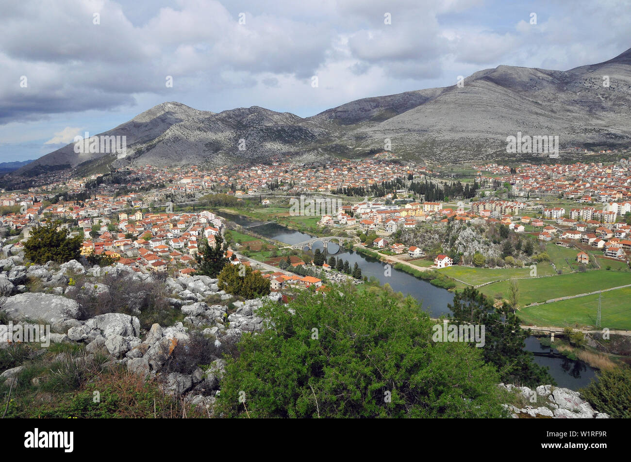 View of Trebinje, Bosnia and Herzegovina, Bosna i Hercegovina Stock ...