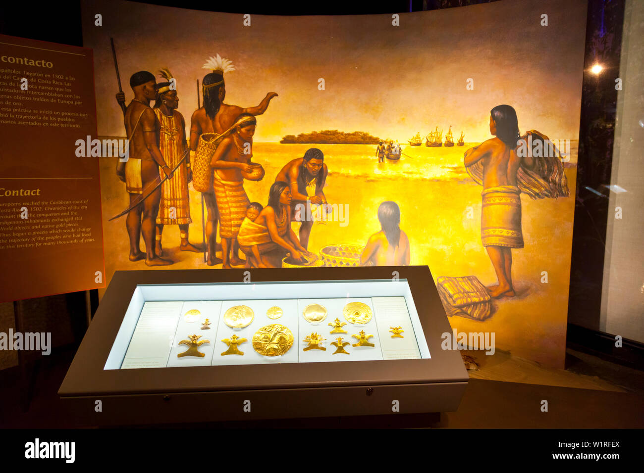 Pre-Columbian Gold Museum, San Jose, Costa Rica, Central America ...