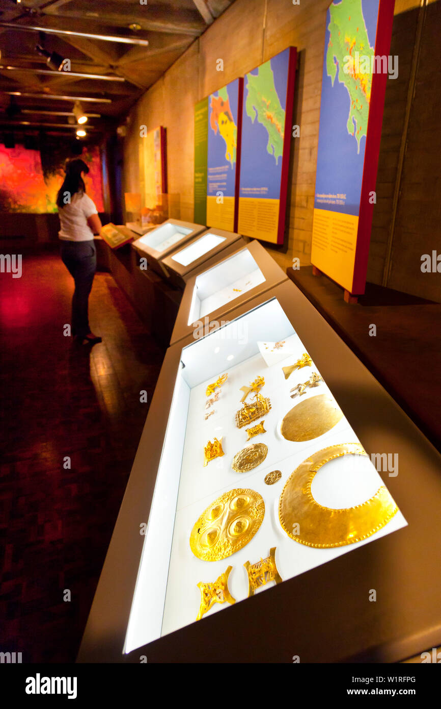 Pre-Columbian Gold Museum, San Jose, Costa Rica, Central America ...