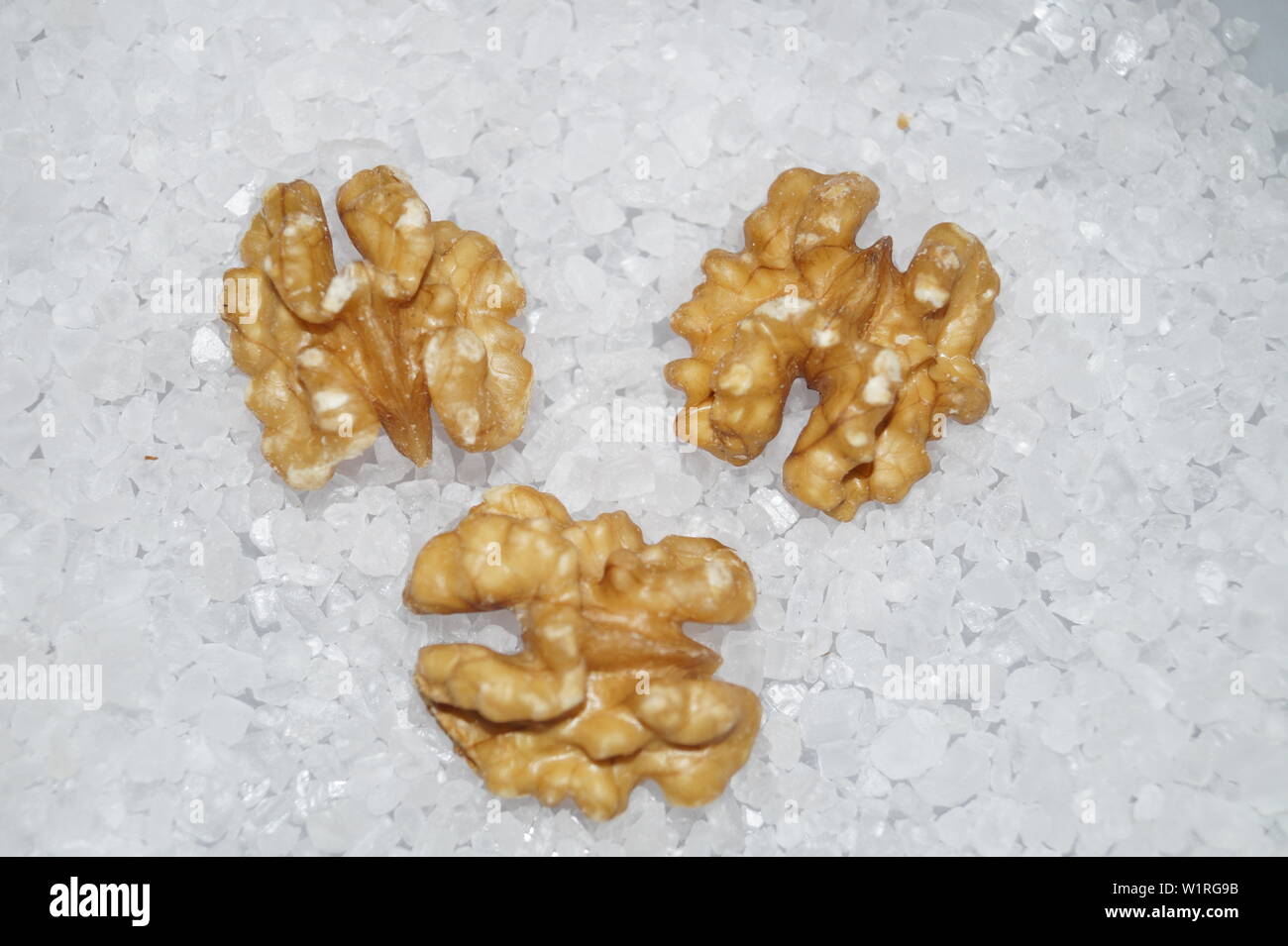 Fruits of a walnut tree Stock Photo - Alamy