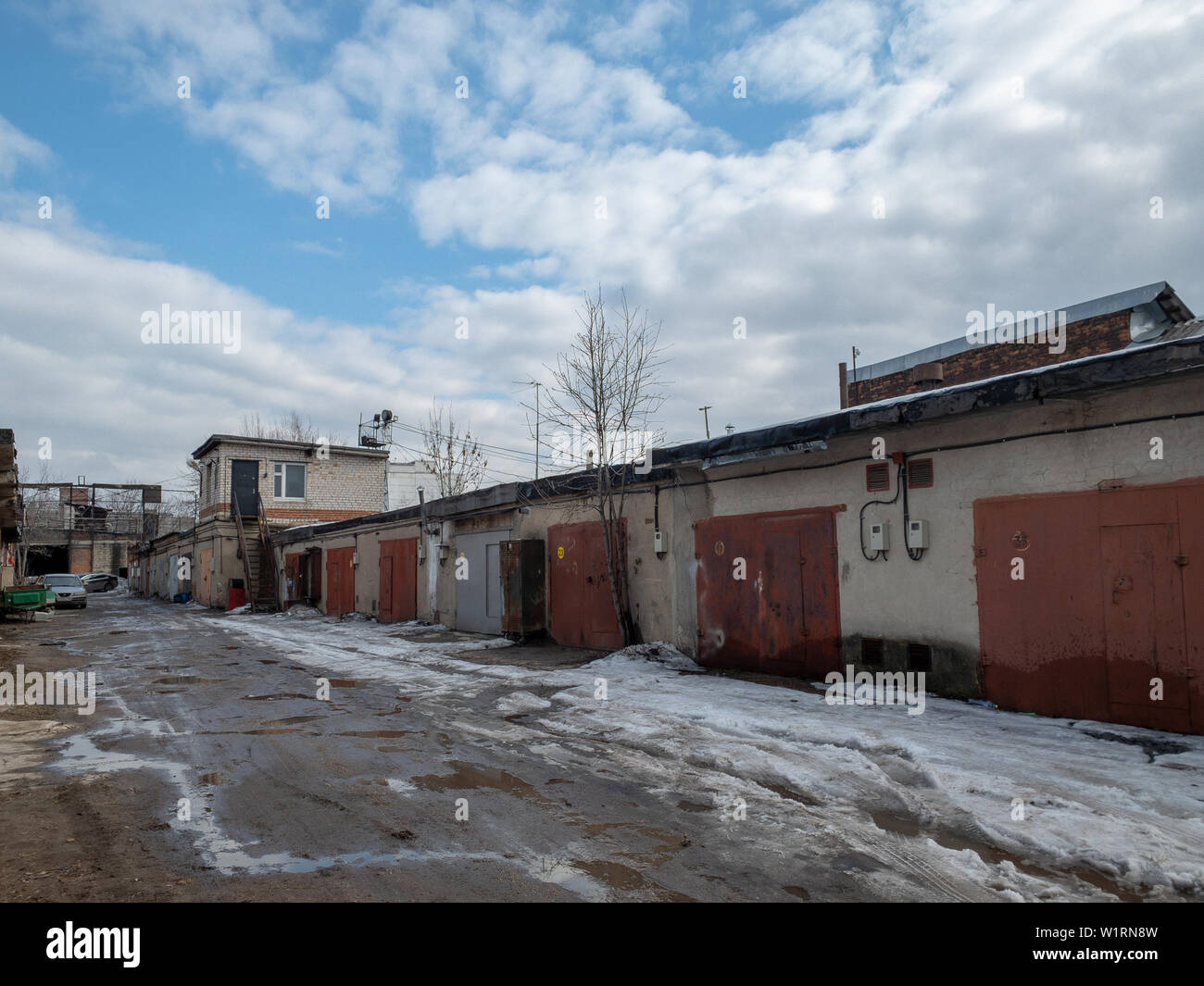 Soviet garage hi-res stock photography and images - Alamy