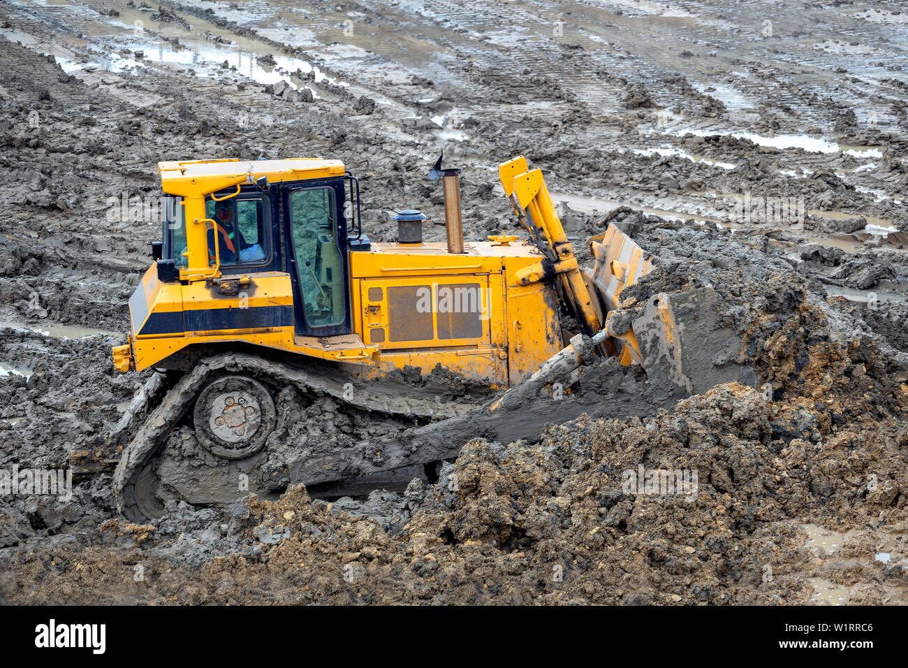 Dozer cabin hi-res stock photography and images - Alamy