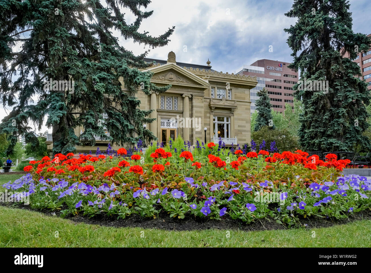 Memorial Park, Library, Beltline neighbourhood, Calgary, Alberta ...