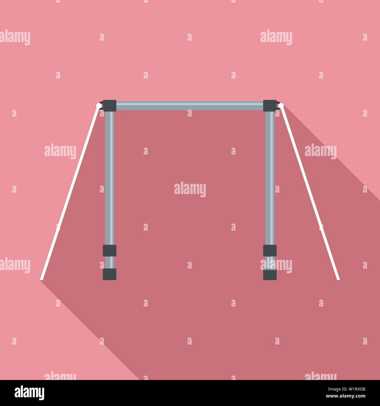 Horizontal bar icon. Flat illustration of horizontal bar vector icon ...