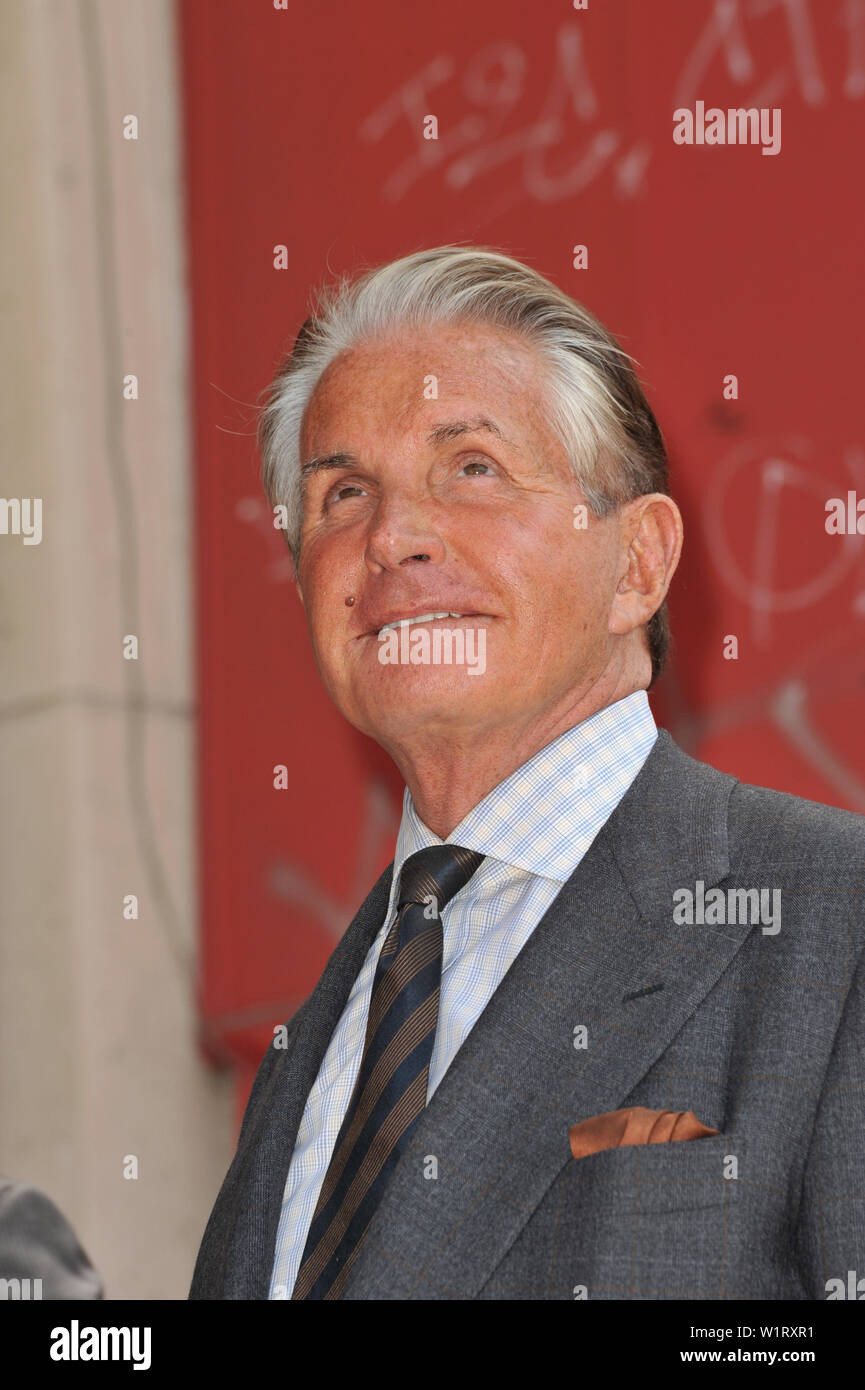 LOS ANGELES, CA. August 12, 2009: Actor George Hamilton was today ...