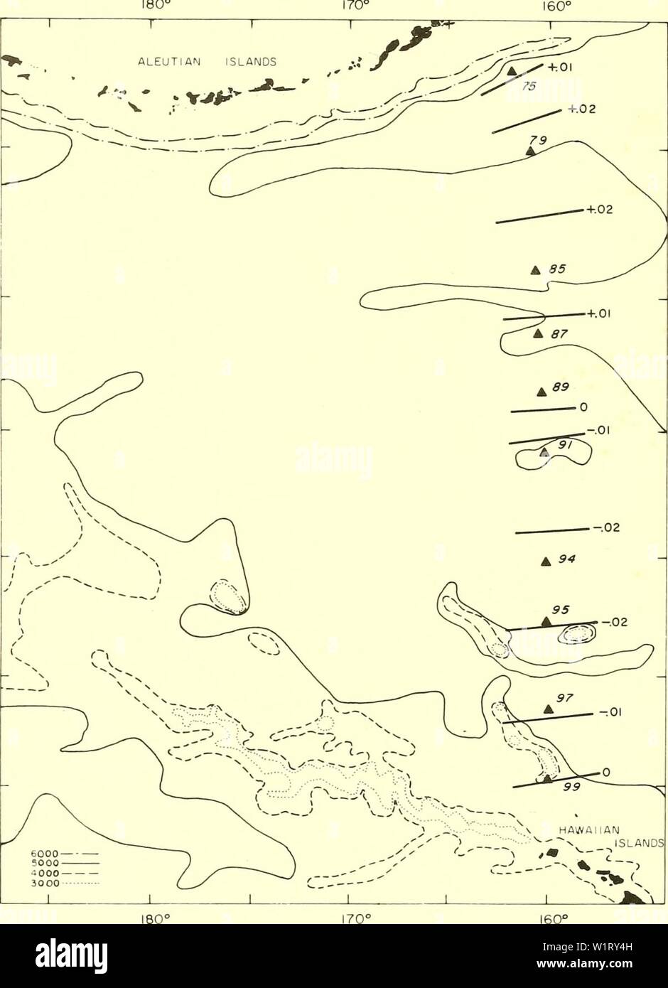 Archive image from page 83 of Deep circulation, central north Pacific ...