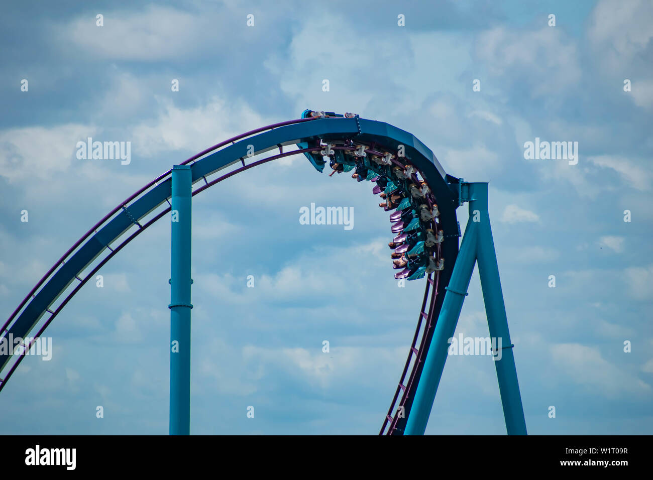 Orlando, Florida. July 01, 2019 . Terrific view of people having fun ...