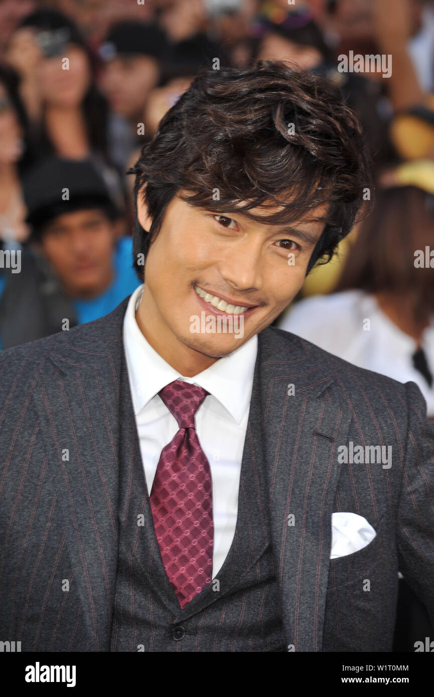 LOS ANGELES, CA. August 06, 2009: Byung-hun Lee at the Los Angeles ...