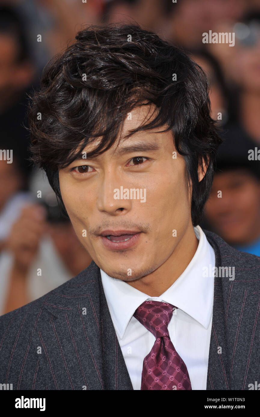 LOS ANGELES, CA. August 06, 2009: Byung-hun Lee at the Los Angeles ...