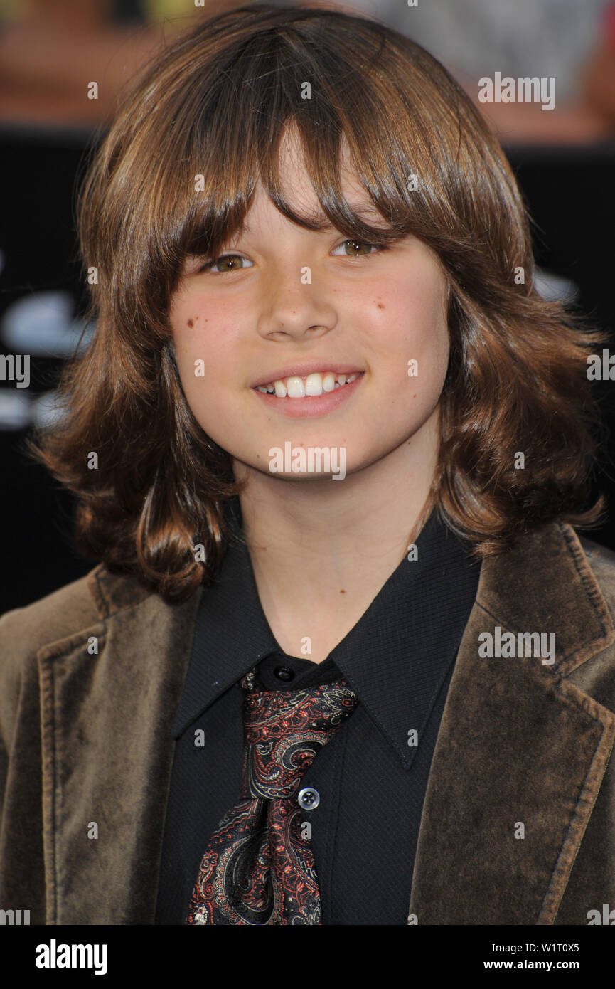 LOS ANGELES, CA. August 06, 2009: Leo Howard at the Los Angeles ...
