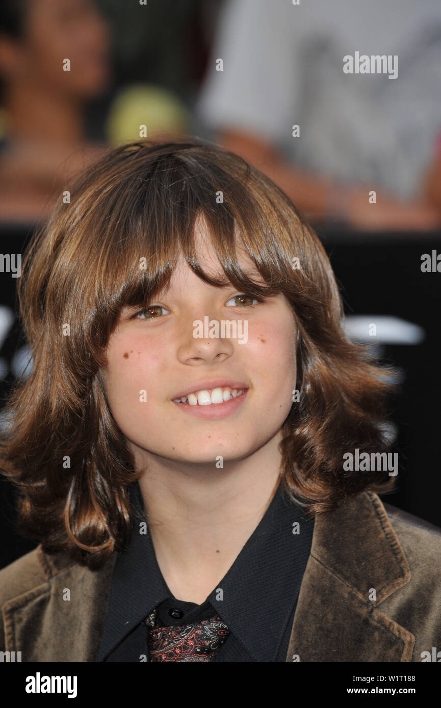 LOS ANGELES, CA. August 06, 2009: Leo Howard at the Los Angeles ...