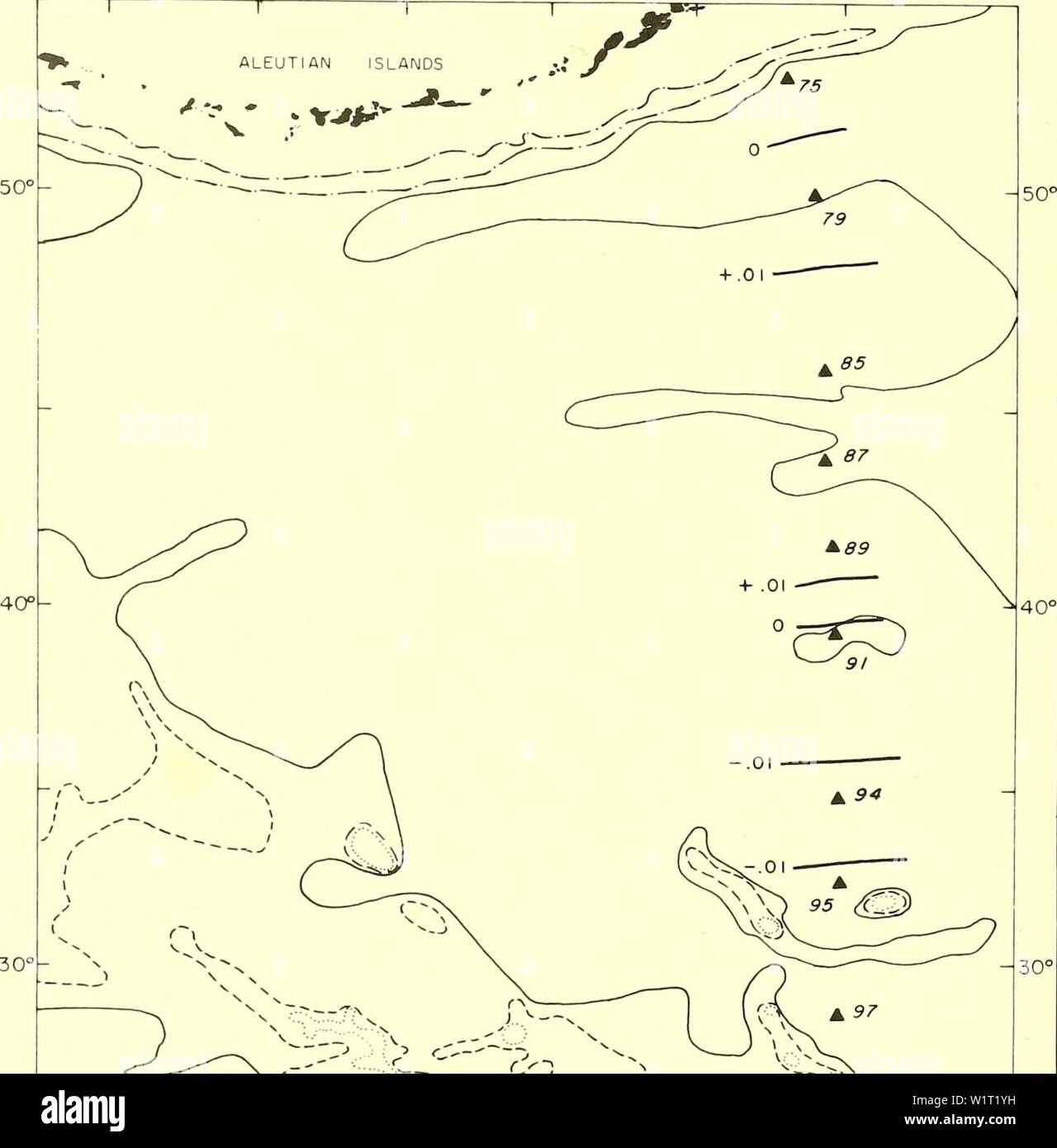Archive image from page 87 of Deep circulation, central north Pacific ...